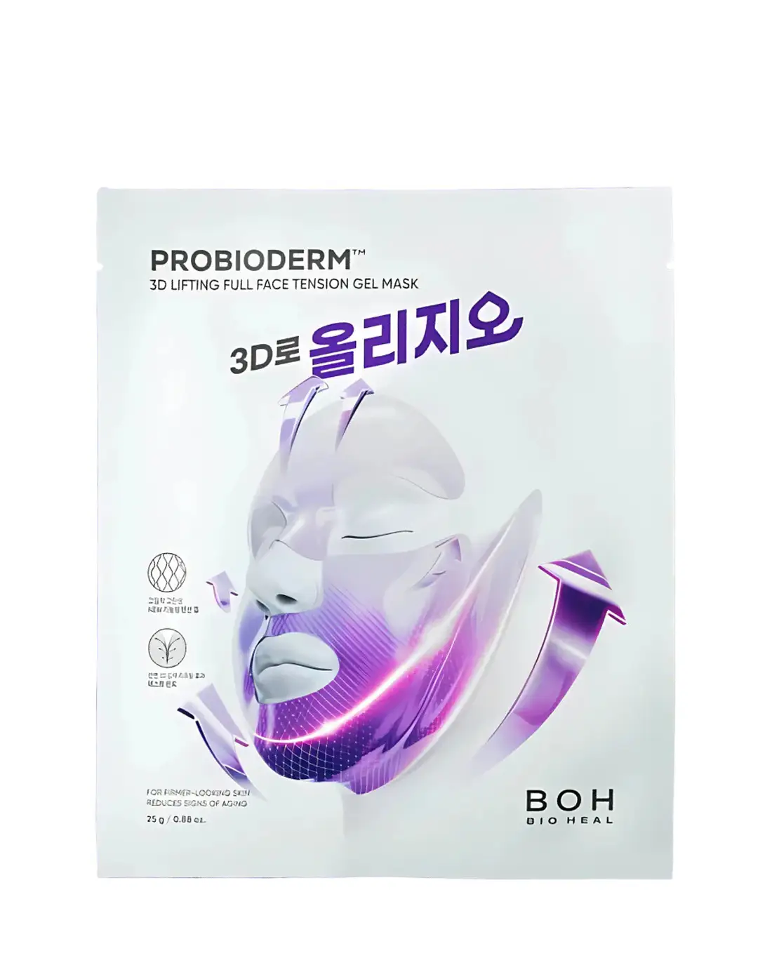 Маска Bio Heal Boh Probioderm 3D Lifting Full Face Tension Gel Mask ...